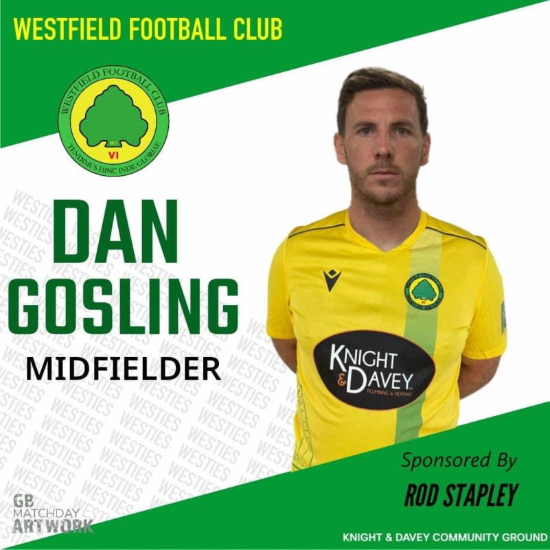 Westfield Sign Dan Gosling! - Westfield Football Club (Sussex)